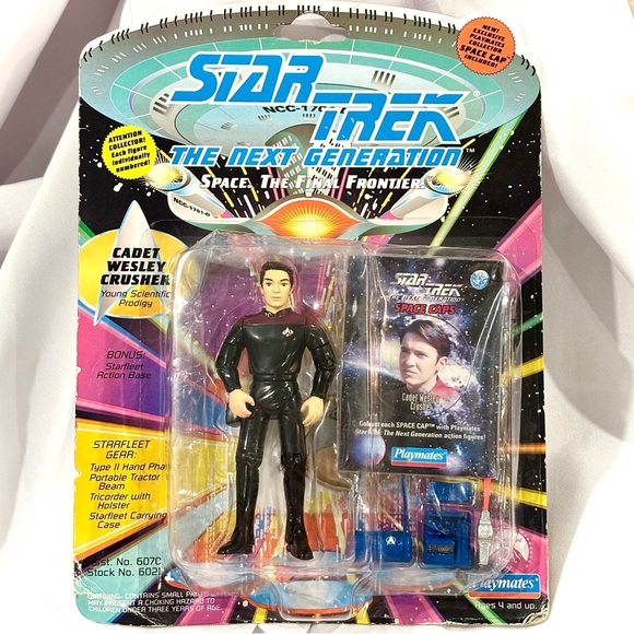 Toys | Star Trek Wesley Crusher Action Figure | Poshmark